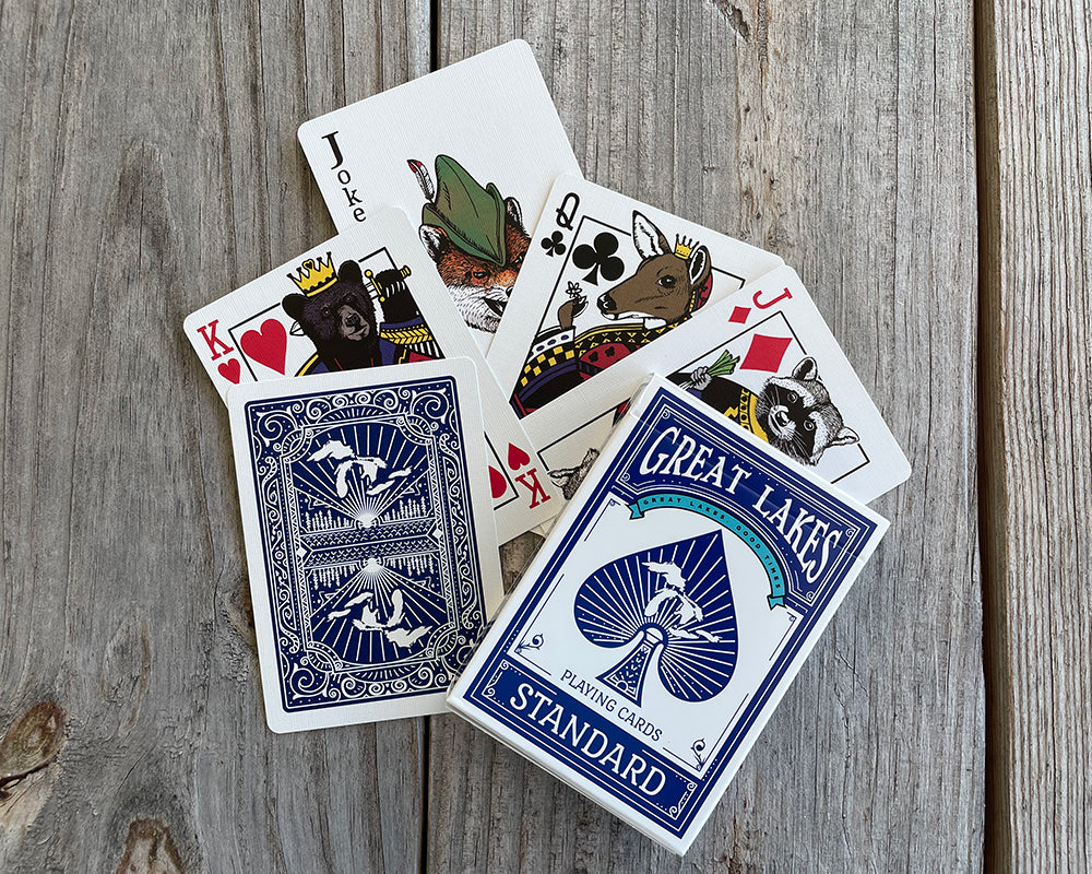 CARDS - GREAT LAKES ANIMALS - MADE IN THE U.S.A.! – Momentum Outfitters